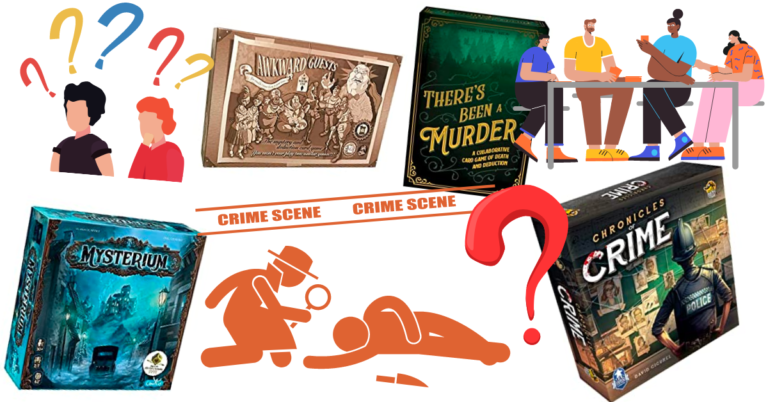7 Fun Mystery Board Games Like Clue - Land of Trivia