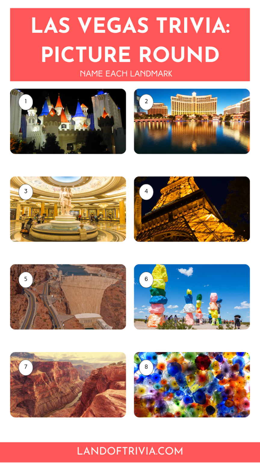 65 Las Vegas Trivia Questions and Answers (With Picture Round!) - Land ...