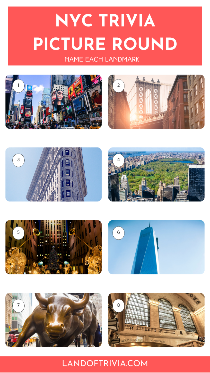 110 New York City Trivia Questions And Answers (+ Picture Round ...